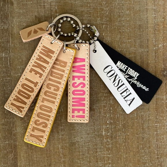 Consuela | Accessories | Nwt Consuela Genuine Leather Mantra ...